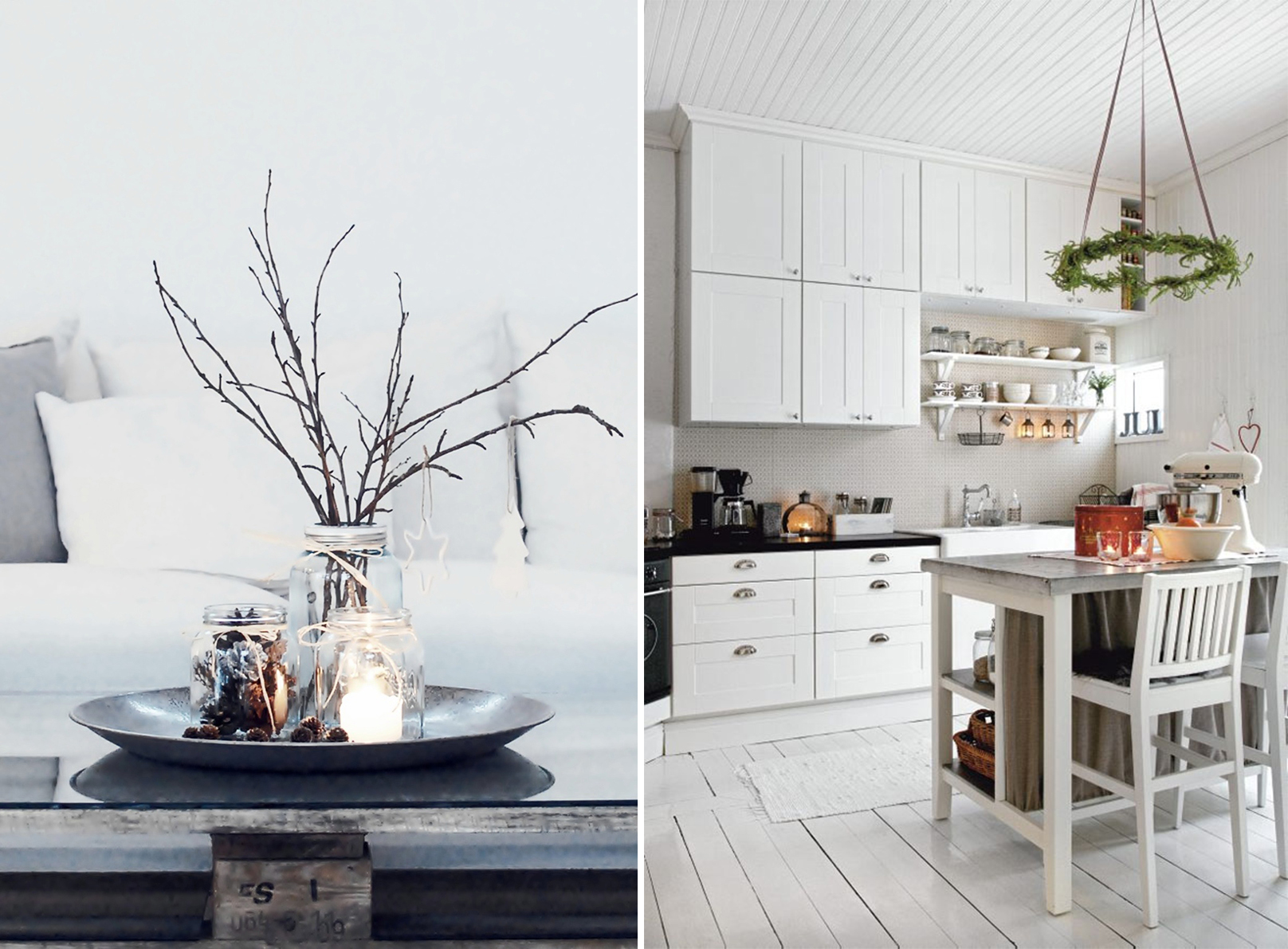 Новогодний декор по-скандинавски: 20 примеров – Декор