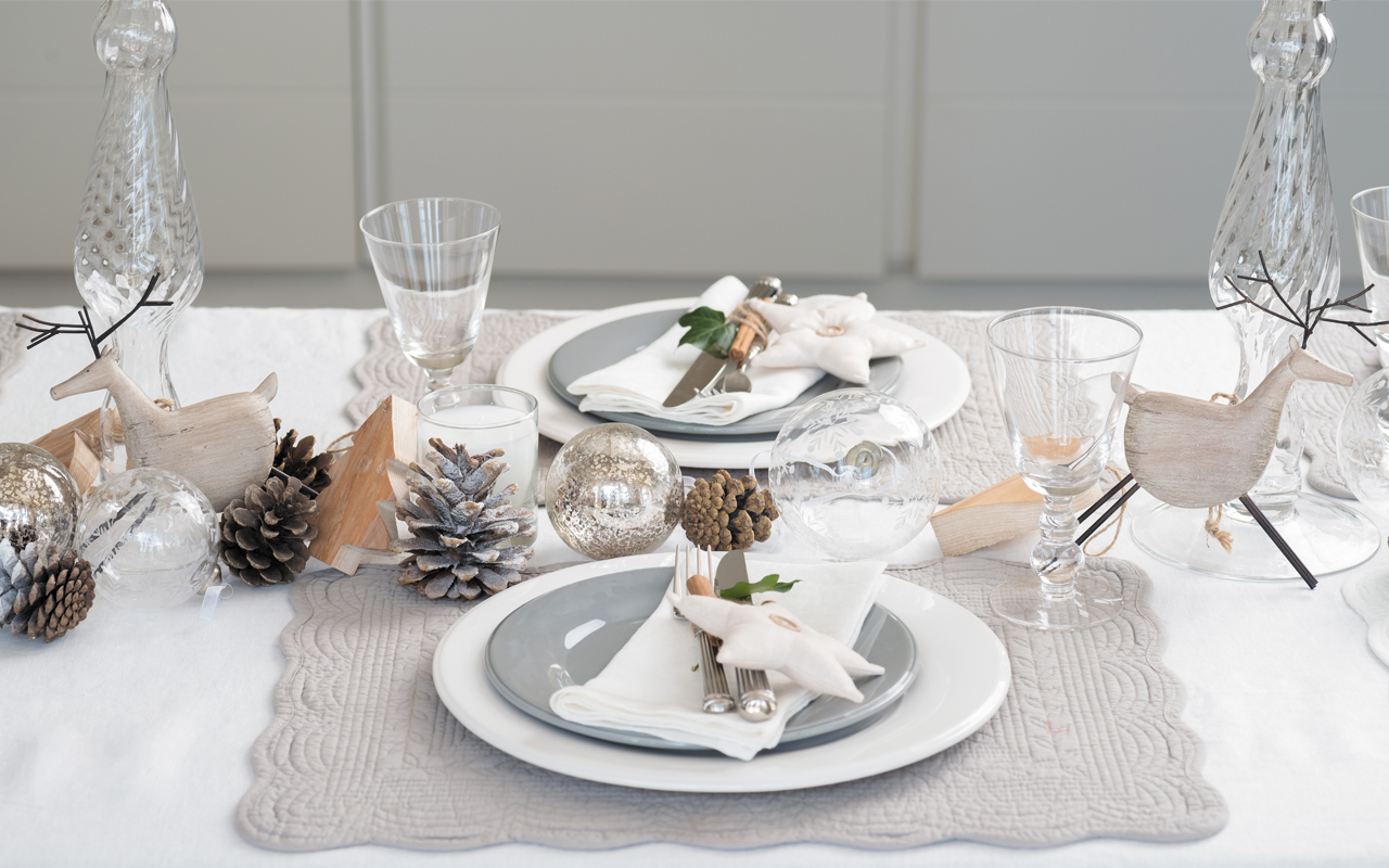 Как украсить праздничный стол: 5 простых приемов в скандинавском стиле ...